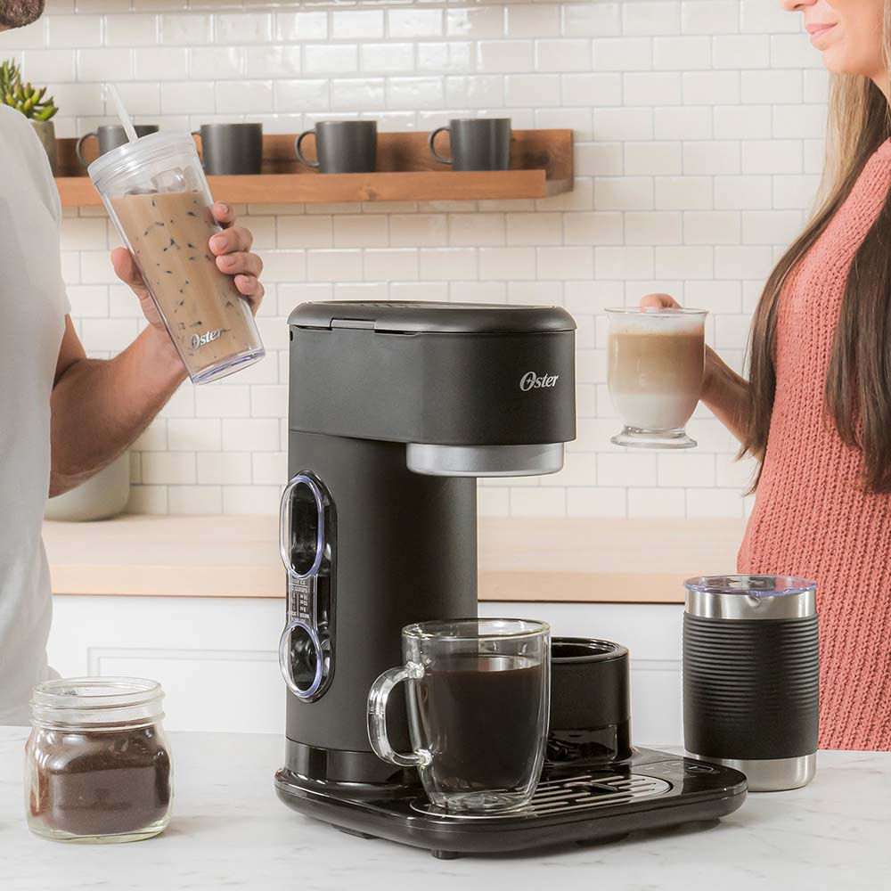 Oster® Cafetera Frappé 4 en 1, con espumador, para Café Helado ...