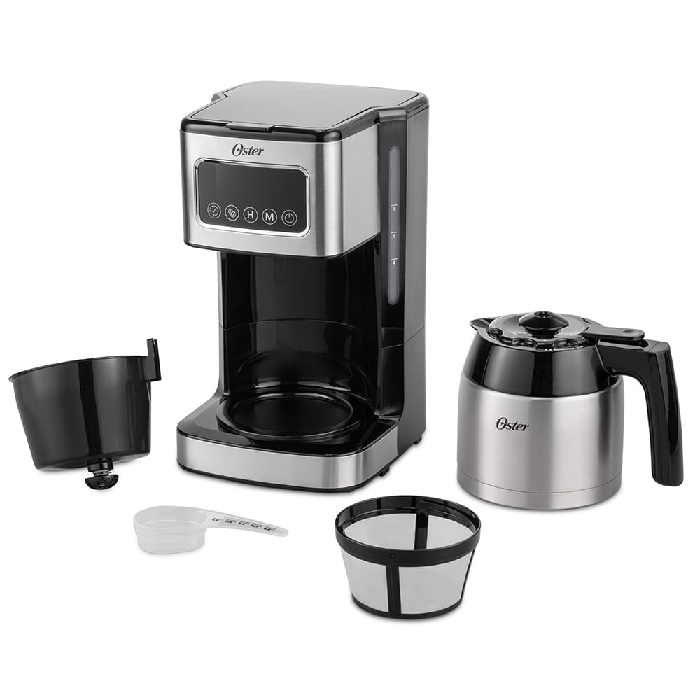 Cafetera programable de 8 tazas con pantalla táctil Oster® BVSTDC4404 ...