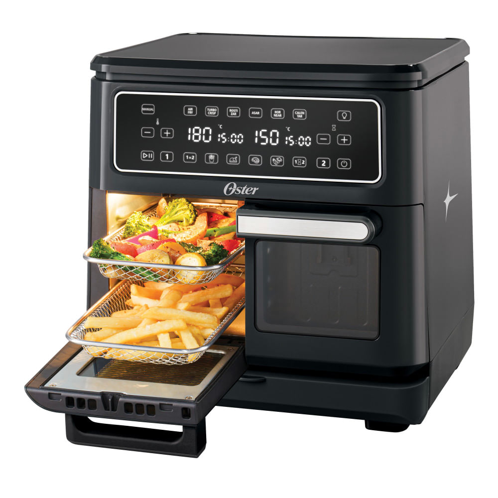 Oster Freidora de Aire, Flex, 11 L de Capacidad, Color Negro ...